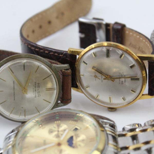 Mens Assorted Vintage Watches Mechanical Oris Systema SPARES/REPAIRS x ...