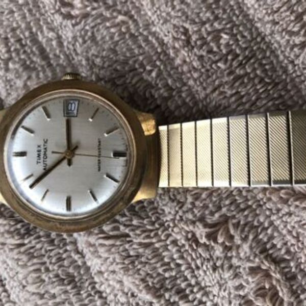 Vintage TIMEX automatic 46661-10878 Date Men’s Watch Works ...
