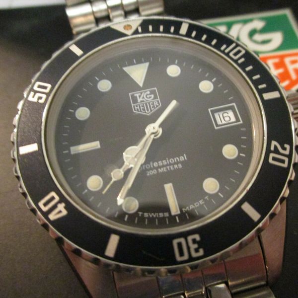 Tag Heuer Submariner 980.013 Swiss Diver Watch | WatchCharts Marketplace