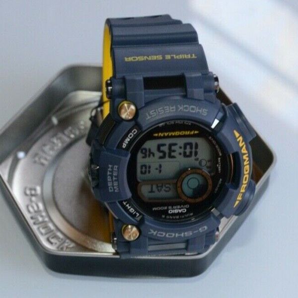 Casio G-Shock Frogman Master In Navy Blue Men's Watch GWF-D1000NV-2 ...