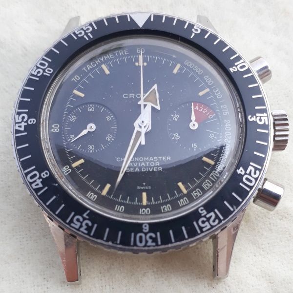 SOLD : Croton Chronomaster Aviator Sea Diver | WatchCharts Marketplace