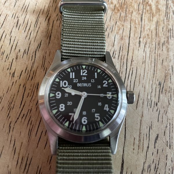 [$150 USD] BENRUS D-Day commemorative watch | WatchCharts Marketplace
