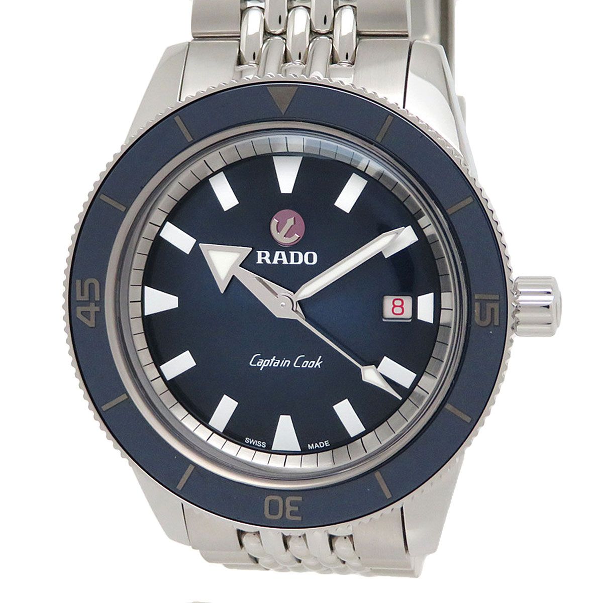 Rado Tradition Captain Cook Automatic Men's R32505203 Self-winding box ...