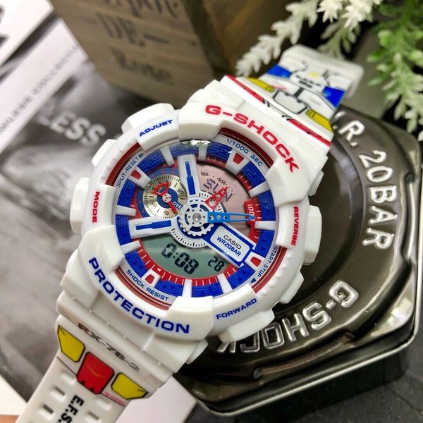 Casio Gundam Color Scheme 40th Anniversary G-SHOCK Limited Edition ...