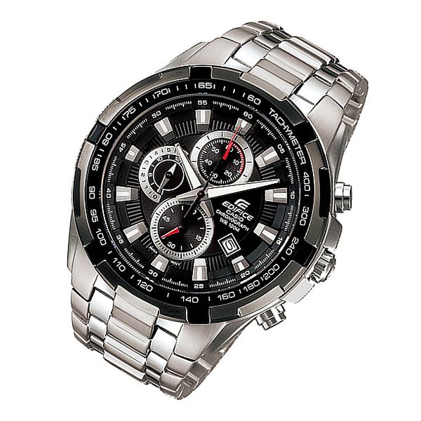 CASIO EDIFICE Casio Edifice EF-539D-1A / EF539D-1A Chronograph Black ...