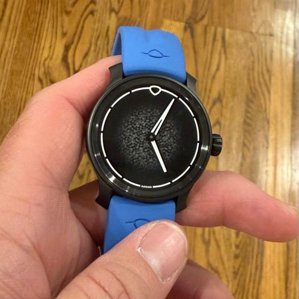 FS: Ming 37.07 Monolith w/4 Extra Straps | WatchCharts Marketplace