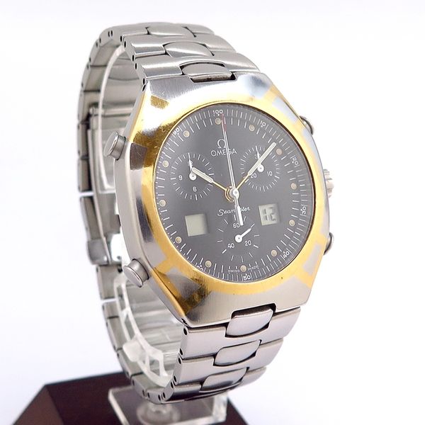 [OMEGA / Omega] Seamaster Polaris Chronograph SS / YG Combination Men's ...