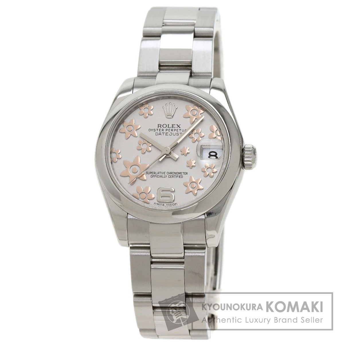Rolex 178240 Datejust Pink Flower Watch Stainless Steel/SS Boys [Used ...