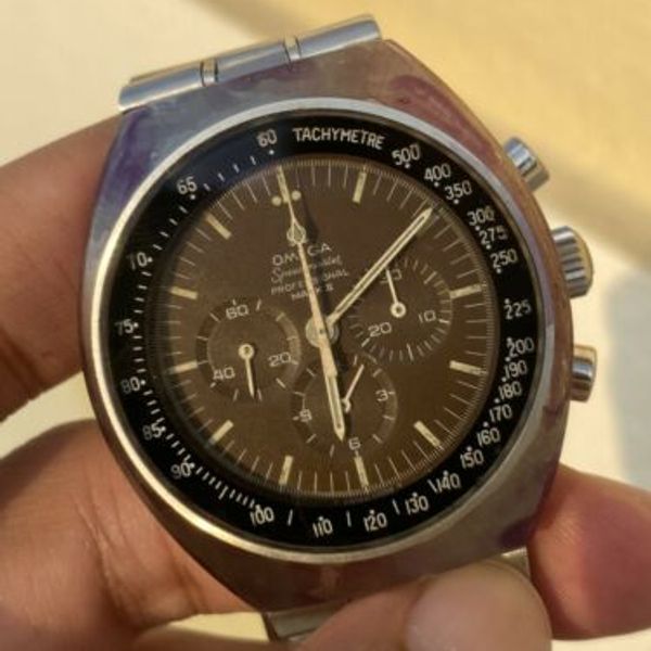 Vintage Omega Speedmaster Mark II Watch Ref 145.014 Tropical Brown Dial ...