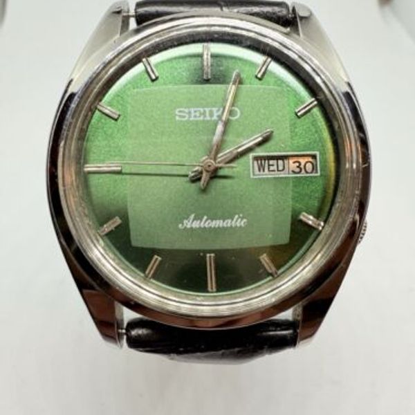 seiko 5 automatic mens watch 17 Jewels Japan Made Vintage Movement 7009 | WatchCharts Marketplace