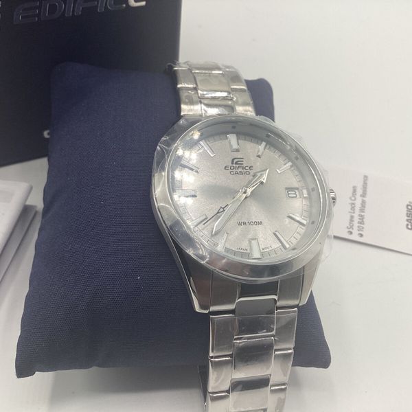 CASIO EDIFICE EFV-100D-8AVUE STAINLESS STEEL WATCH BRAND NEW IN BOX ...