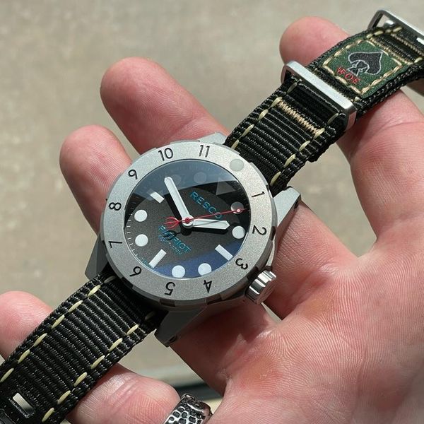Resco Patriot Gen 1 RWB Swiss Eta 2824 Bracelet/ WOE strap MInT full ...