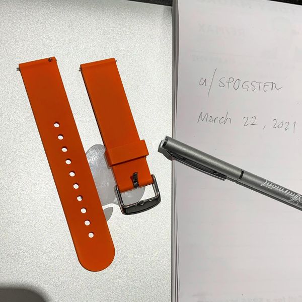 [WTS] Archer rubber strap | WatchCharts Marketplace