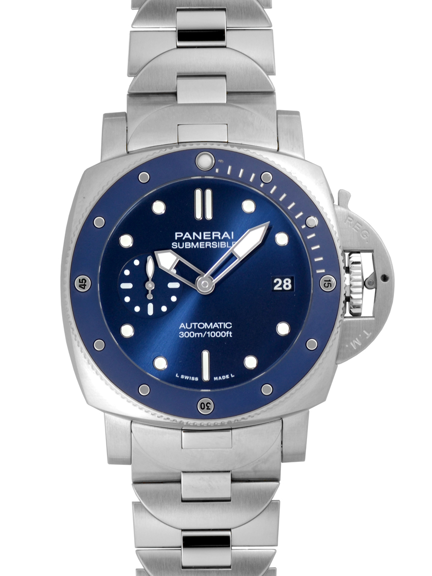 Panerai Luminor Submersible 42 3 Days Automatic Blue Notte (PAM01068 ...