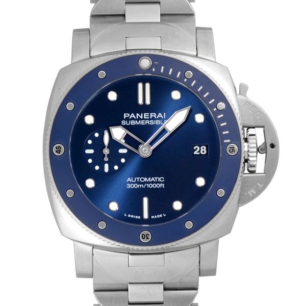 Panerai Luminor Submersible 42 3 Days Automatic Blue Notte (PAM01068 ...