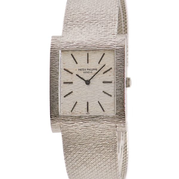 Patek Philippe PATEK PHILIPPE Vintage Square Watch 3553-1 K18WG Solid ...