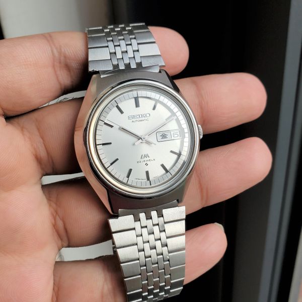 FS: Seiko Lord Matic White Sunburst Dial Year-1972 Vintage Watch $299 ...