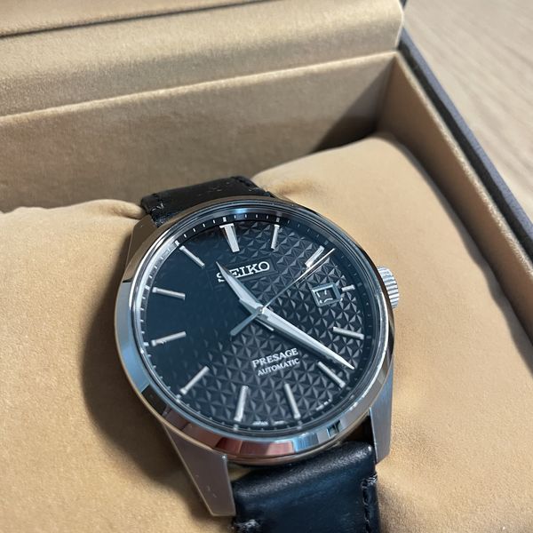[WTS] Seiko Presage SARX083 6R35 Sharp Edge Black Dial Automatic - $497 ...