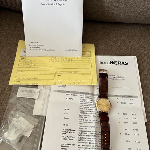[WTS] Rolex Datejust 16013 | WatchCharts Marketplace