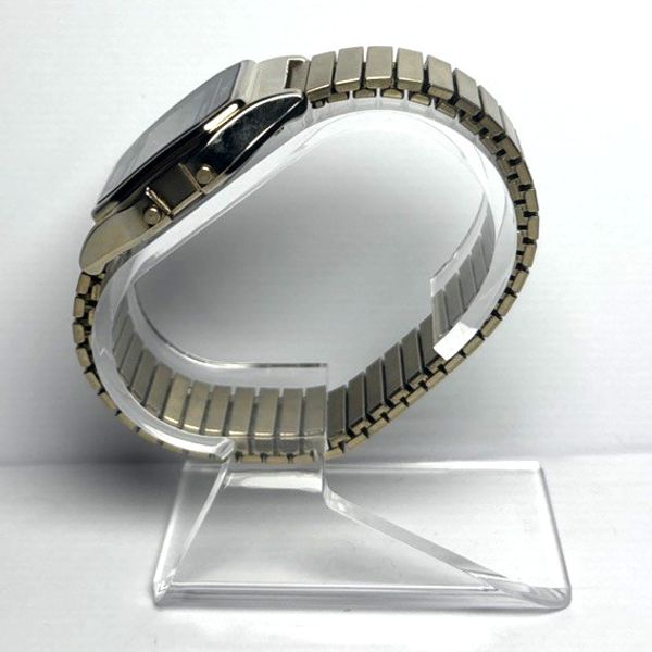 Timex 555 T1 Digital Indiglo Gold Tone Watch With New Battery ...