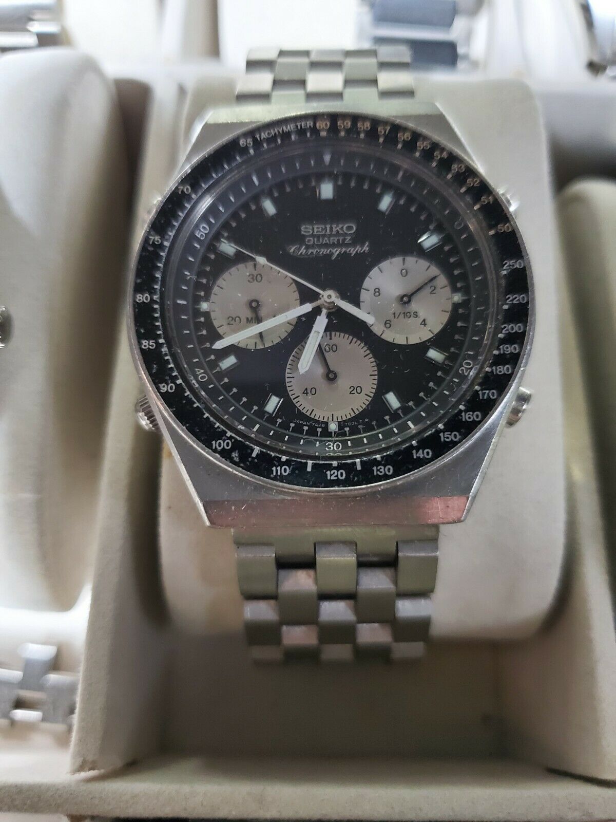Seiko 7A28-703b with spare (was-working) 7A28-7029 for parts-read ...