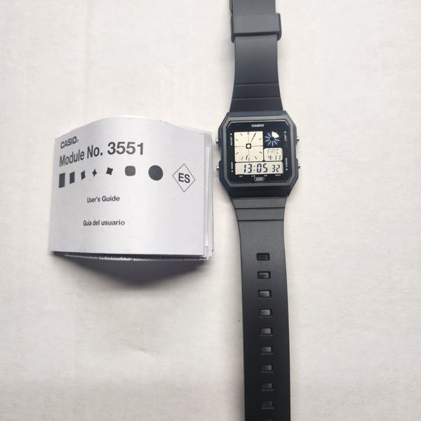 Casio Retro Vintage Black Digital Dial Men's Watch (LF-20W-1A) | WatchCharts Marketplace