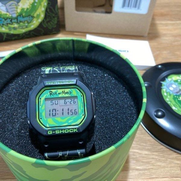 [$225 USD] FS-Casio G Shock Rick and Morty | WatchCharts Marketplace