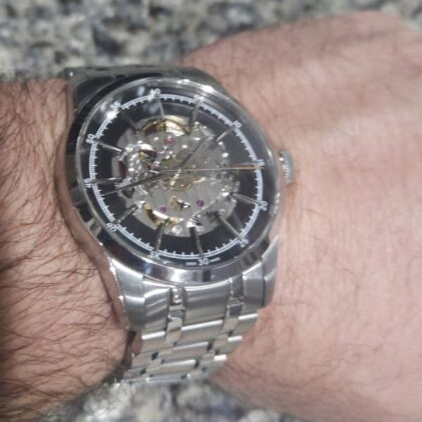 Hamilton Railroad Skeleton Watch | WatchCharts Marketplace