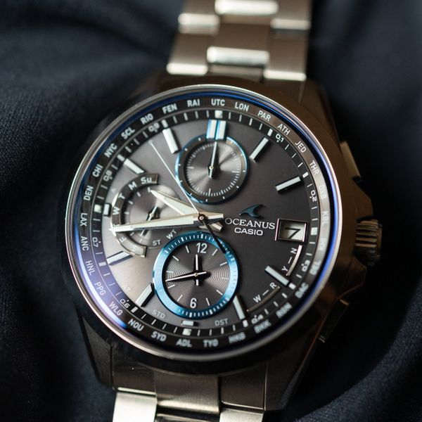 Casio Oceanus OCW-T2600 Full Titanium Multiband Solar Sapphire Tool ...