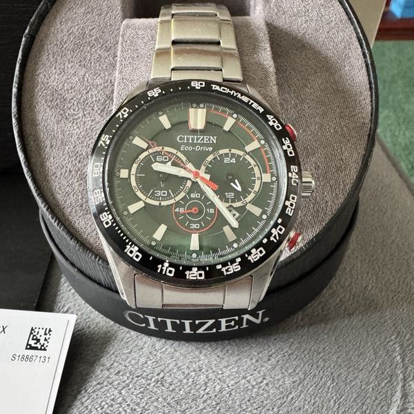Citizen Eco- Drive Stainless Steel Bracelet Watch . Model Number CA4486 ...