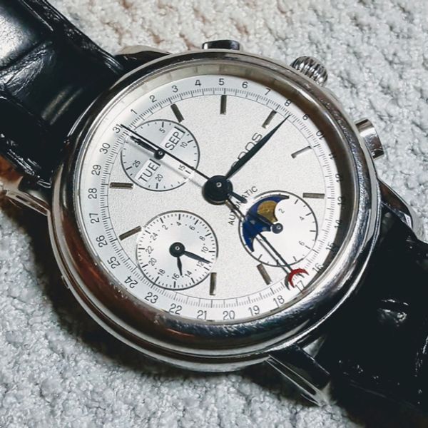 FSOT: Epos Triple Date Moonphase Chronograph Valjoux 7751 39mm $1000 ...