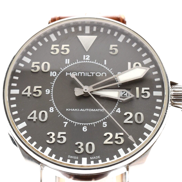 [Near Mint] Hamilton H647150 Khaki Aviation Day Date Men's Watch From JAPAN | WatchCharts ...