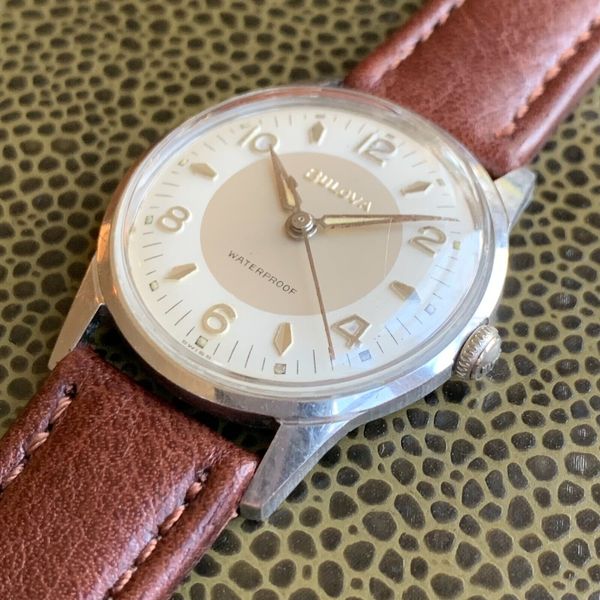 1963 Bulova Cal. 11AFC Manual Wind Mechanical Stainless Steel ...