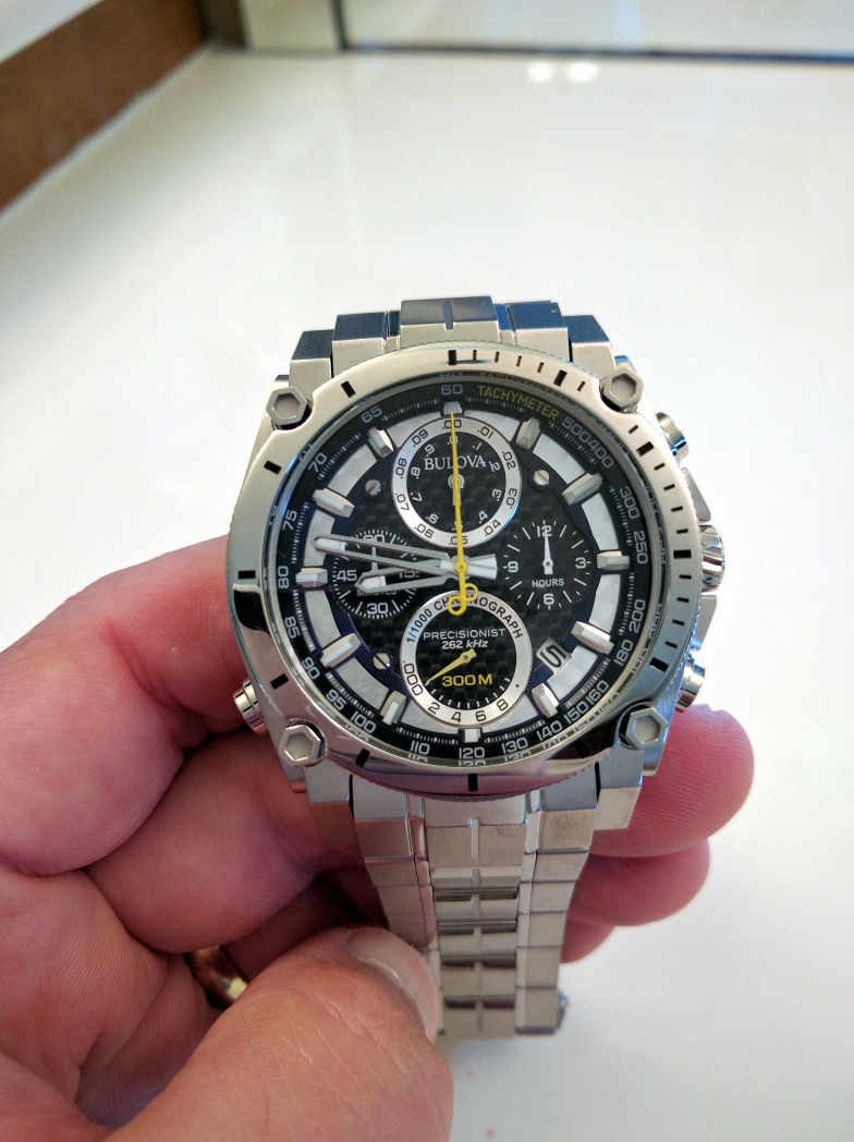 FS: Bulova 96B175 46mm Precisionist Chronograph Watch | WatchCharts ...
