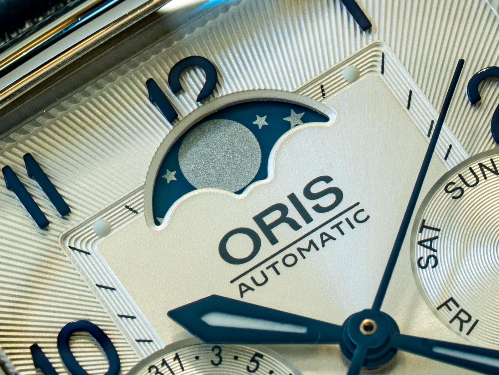 [WTS] ORIS Rectangular Moonphase GMT | WatchCharts