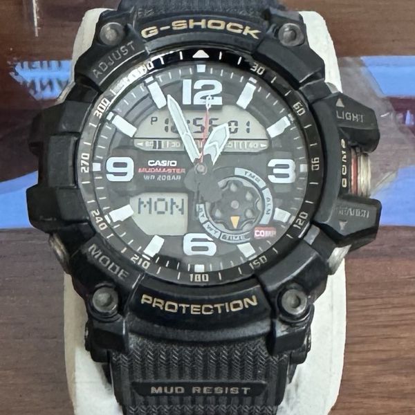 Casio GG-1000-1A G-Shock Mudmaster Twin Sensor Watch. Black ...