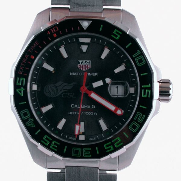 Tag Heuer Aquaracer Calibre 5 Match Timer CSL Special Edition Watch ...