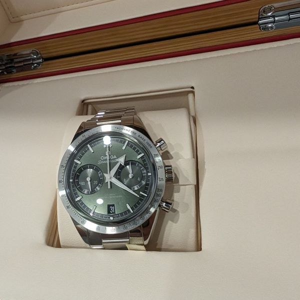 Brand New Omega Speedmaster 57 Green Dial | WatchCharts Marketplace