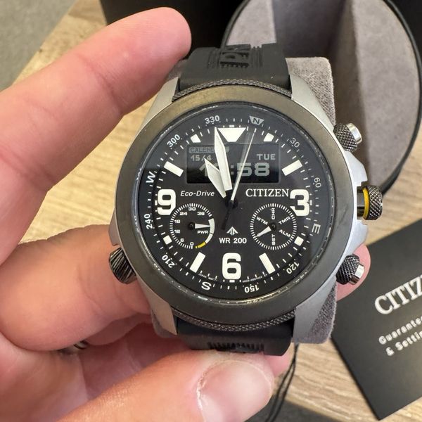 Citizen Promaster Land JV1007-07E Eco-Drive 35th Anniversary Watch ...