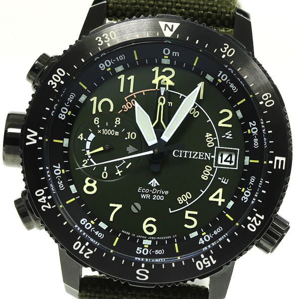 ★With box [CITIZEN] Citizen Promaster Altichron Eco Drive J280-R008463 ...