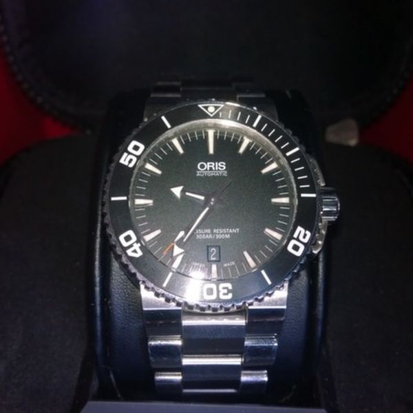 FS Oris Aquis Date with Seamaster Hands | WatchCharts