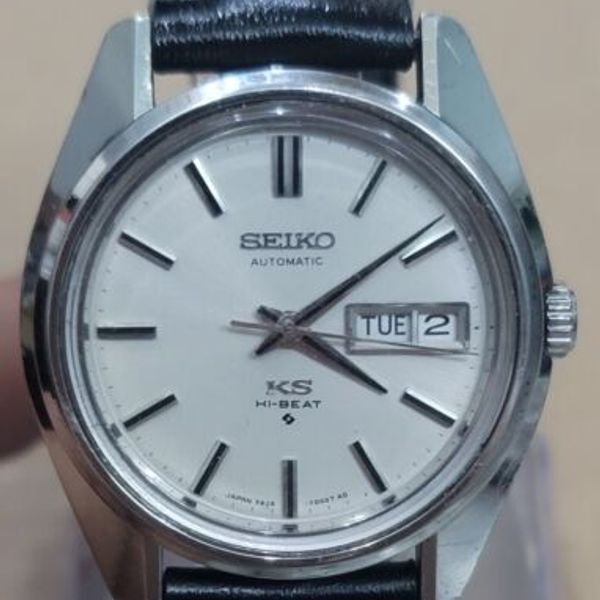 1969S VINTAGE KING SEIKO KS 5626 HI BEAT 28800BPH AUTOMATIC 25J SS MENS WATCH | WatchCharts ...