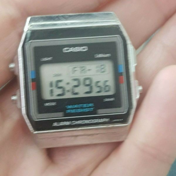 Casio Alarm Chronograph Mod.590 A156W Japan Digital Vintage Watch ...