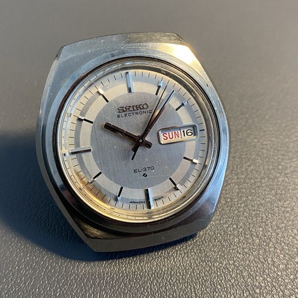 Seiko Electronic - EL 370 Vintage watch Spares Or Repairs | WatchCharts ...