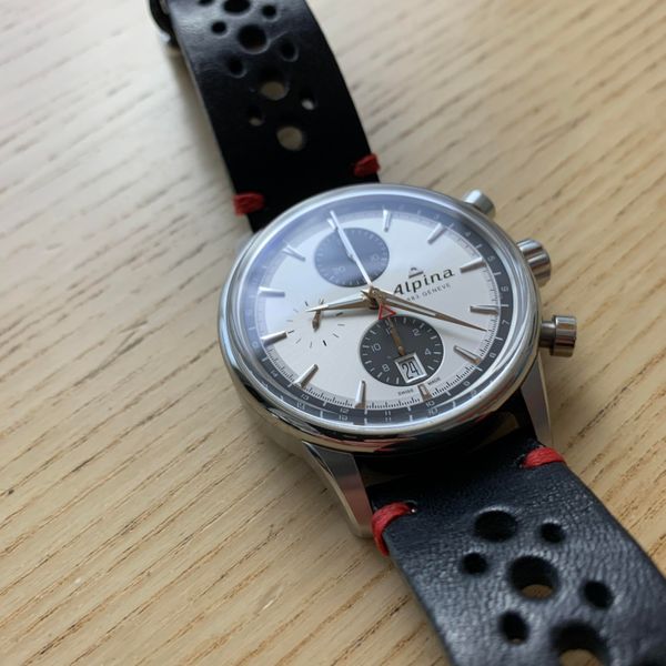 FS Alpina Alpiner Valjoux 750 AL-750SG4E6 (panda) | WatchCharts Marketplace