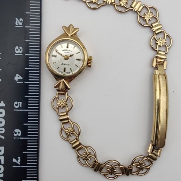 9ct Gold Rotary Watch 21 Jewels Vintage Rotary Ladies Watch ...