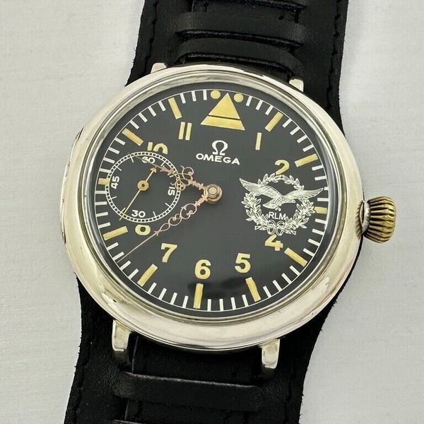 Omega Laco Aviator Reich Luftwaffe Ministerial WWII Vintage Swiss ...