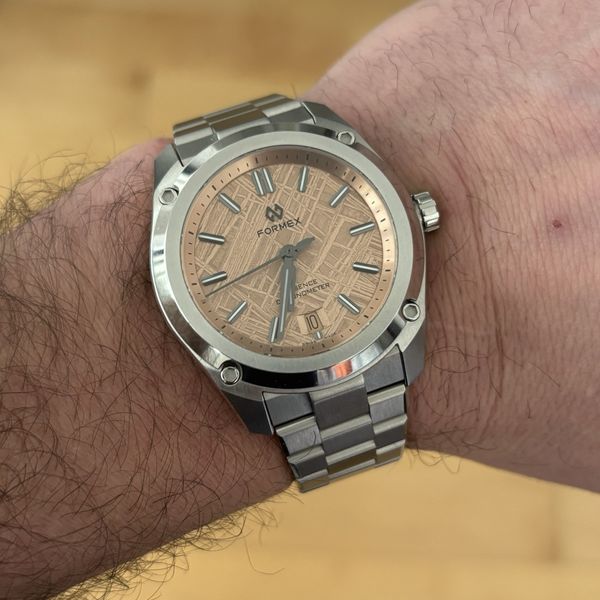 Formex Essence 39mm Space Gold Meteorite Dial | WatchCharts Marketplace