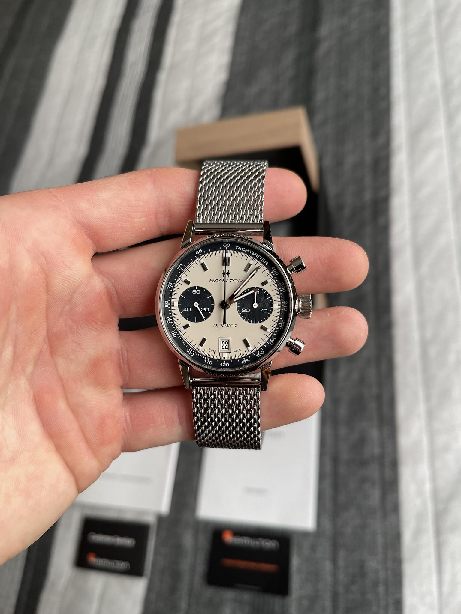 [WTS] Hamilton Intra-Matic Chrono Ref: H38416111 - Full kit ...
