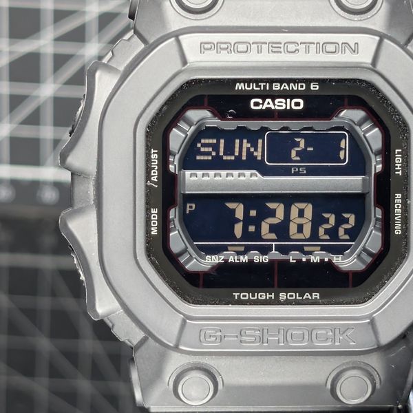 Casio G-Shock Basic Negro eXtra Gravedad Resistente Solar Multibanda XL ...